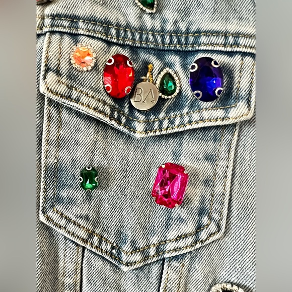Balboa | Jackets & Coats | Balboa Jeweled Denim Jacket Nwt | Poshmark